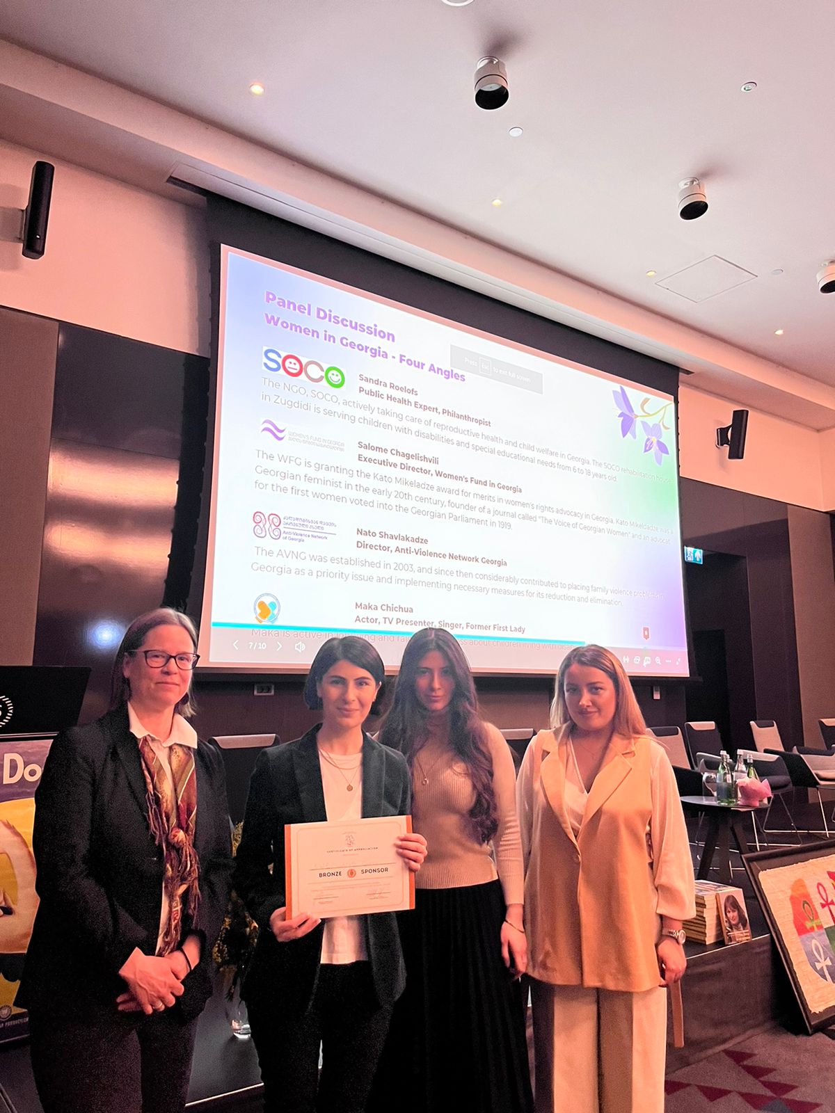 SWEFLAND Group was awarded a special certificate for its contribution ...